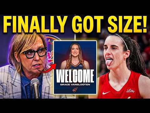 Fever FINALLY SIGN 6'3 Athletic Forward Grace VanSlooten for Caitlin Clark!