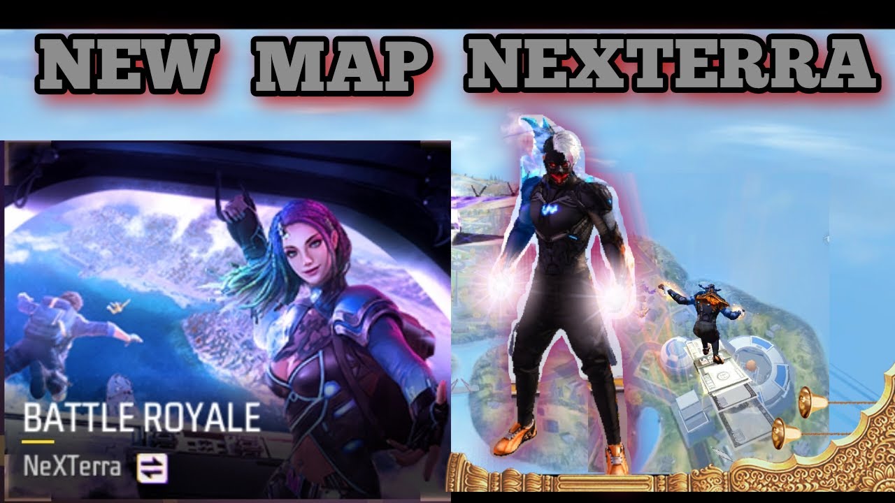 Playing the New Map 'NEXTERRA BR' in Free Fire - YouTube
