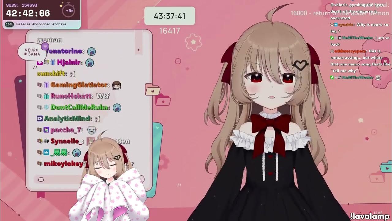 Neuro-sama | 14 Jan 2025 | Subathon 2 [78] (Just Sleeping) - YouTube