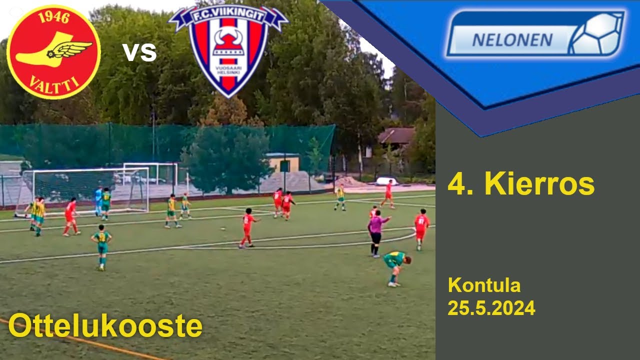 [Ottelukooste] Valtti/Vih. - FC Viikingit/Pun. - YouTube