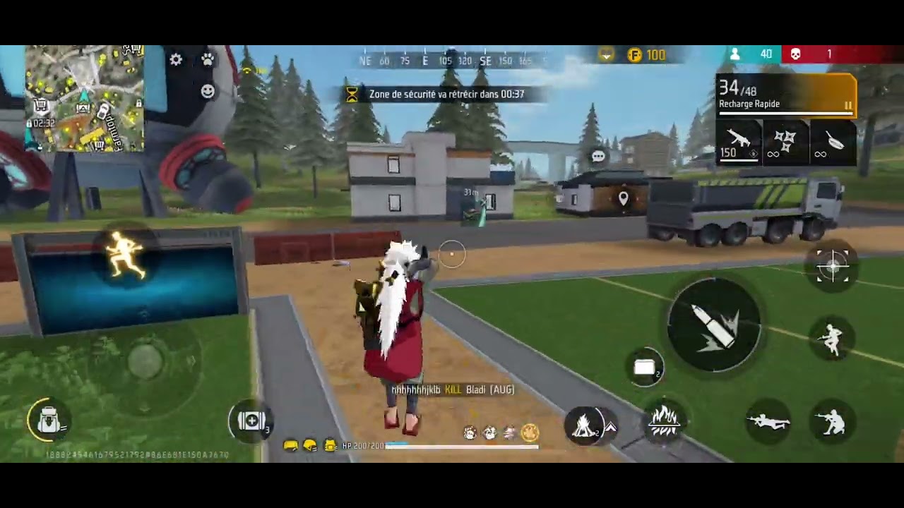 Free fire (je suis mort 💀) - YouTube