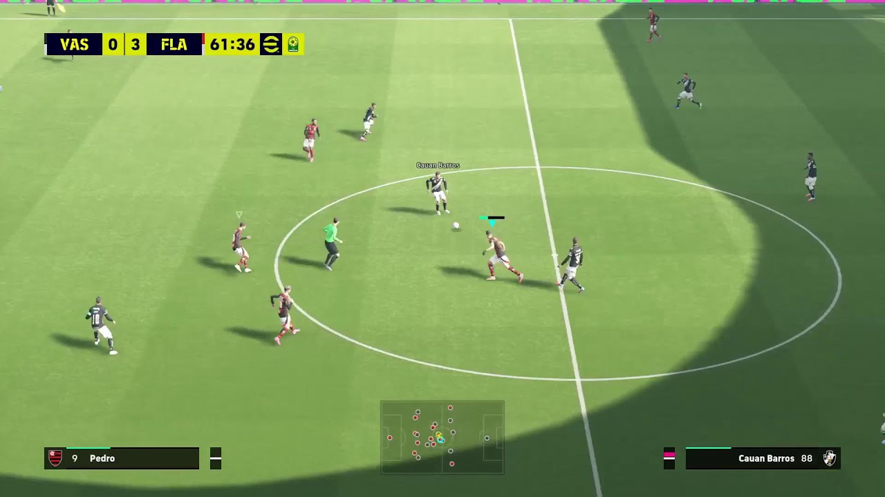 Efootball PS4 - modo brasileirao início Flamengo - YouTube