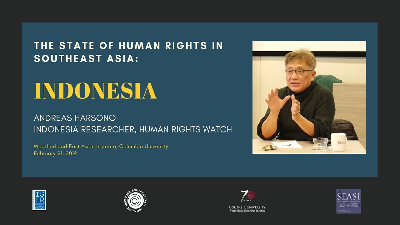 The State of Human Rights in Southeast Asia: Indonesia - YouTube