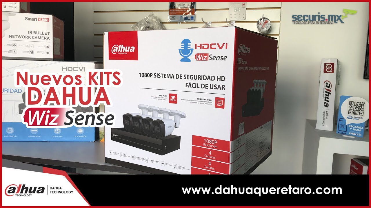 Nuevos KITS Dahua con Wizsense, micrófono e inteligencia artificial ...