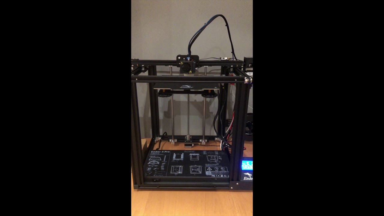 3D Printer Setup and first run - YouTube