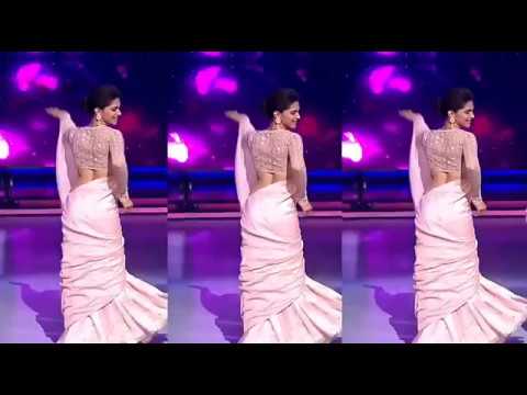 Deepika padukone hot dance in saree
