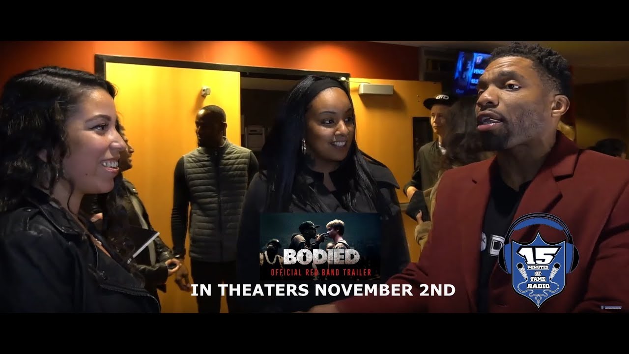 BEHIND THE SCENES OF BODIED THE MOVIE NY SCREENING - YouTube