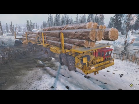 Log Servant Mk.V Truck - Log Transport - Michigan Map - Snow Runner ...