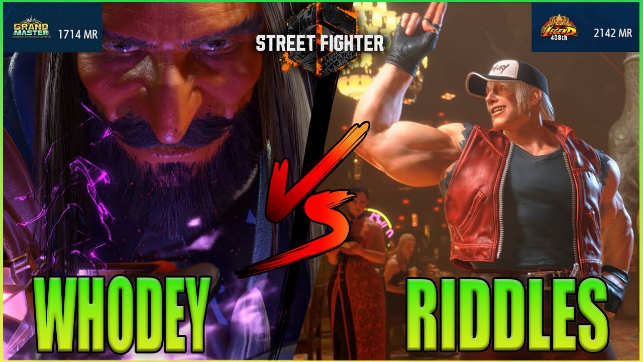 🔥SF6 SEASON 3🔥WHODEY (JP) VS RIDDLES (TERRY)🔥STREET FIGHTER 6🔥 - YouTube