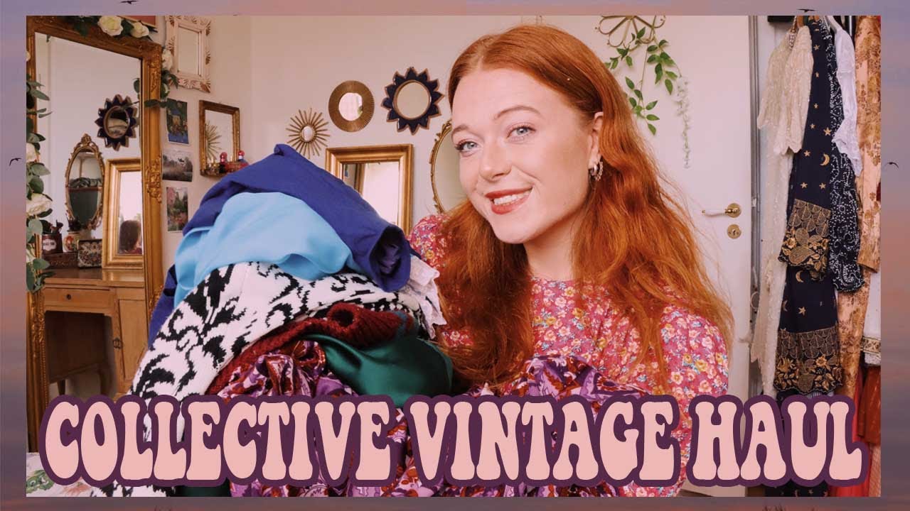 Stunning Collective Vintage Haul & How I Style The Gems - YouTube