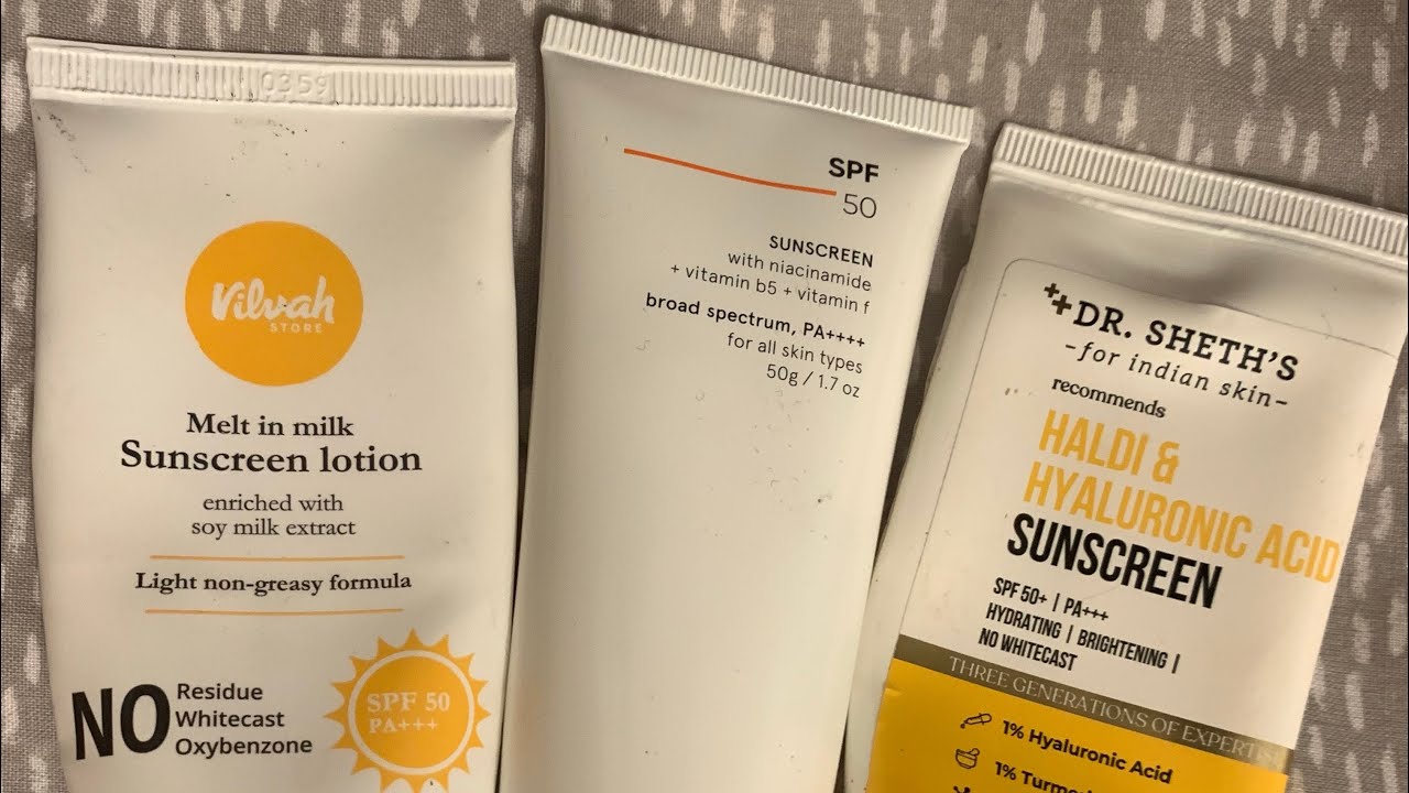 Sunscreen for darkskin with NO white cast | brown skin friendly ...