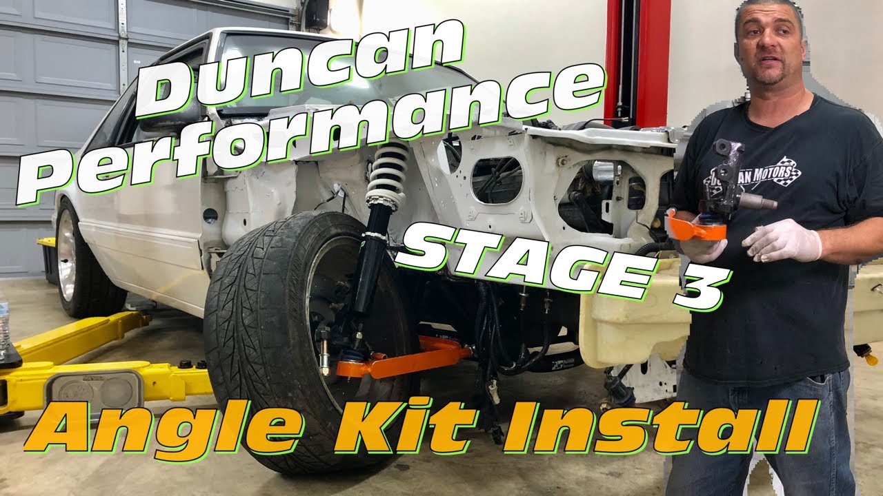 Duncan Performance Stage 3 Angle Kit Install-Foxbody - YouTube