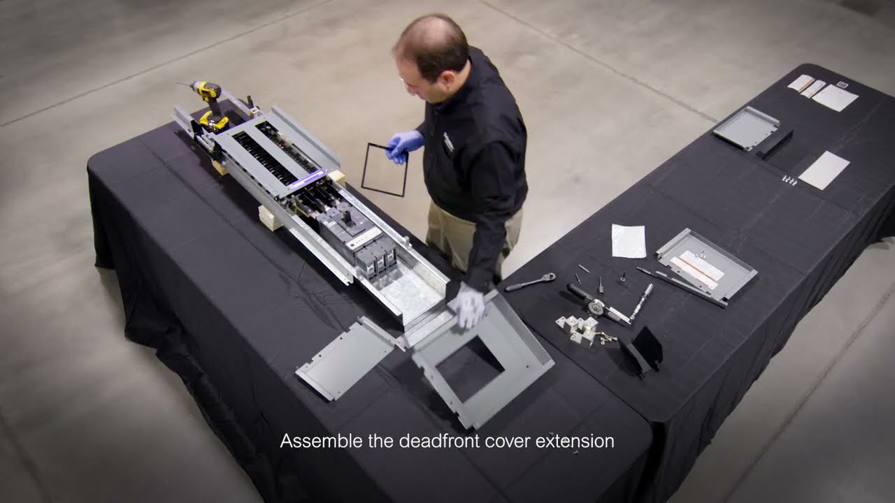 NQ Main Circuit Breaker Kits (4 of 4): L-Frame for 400/600A Panelboards ...