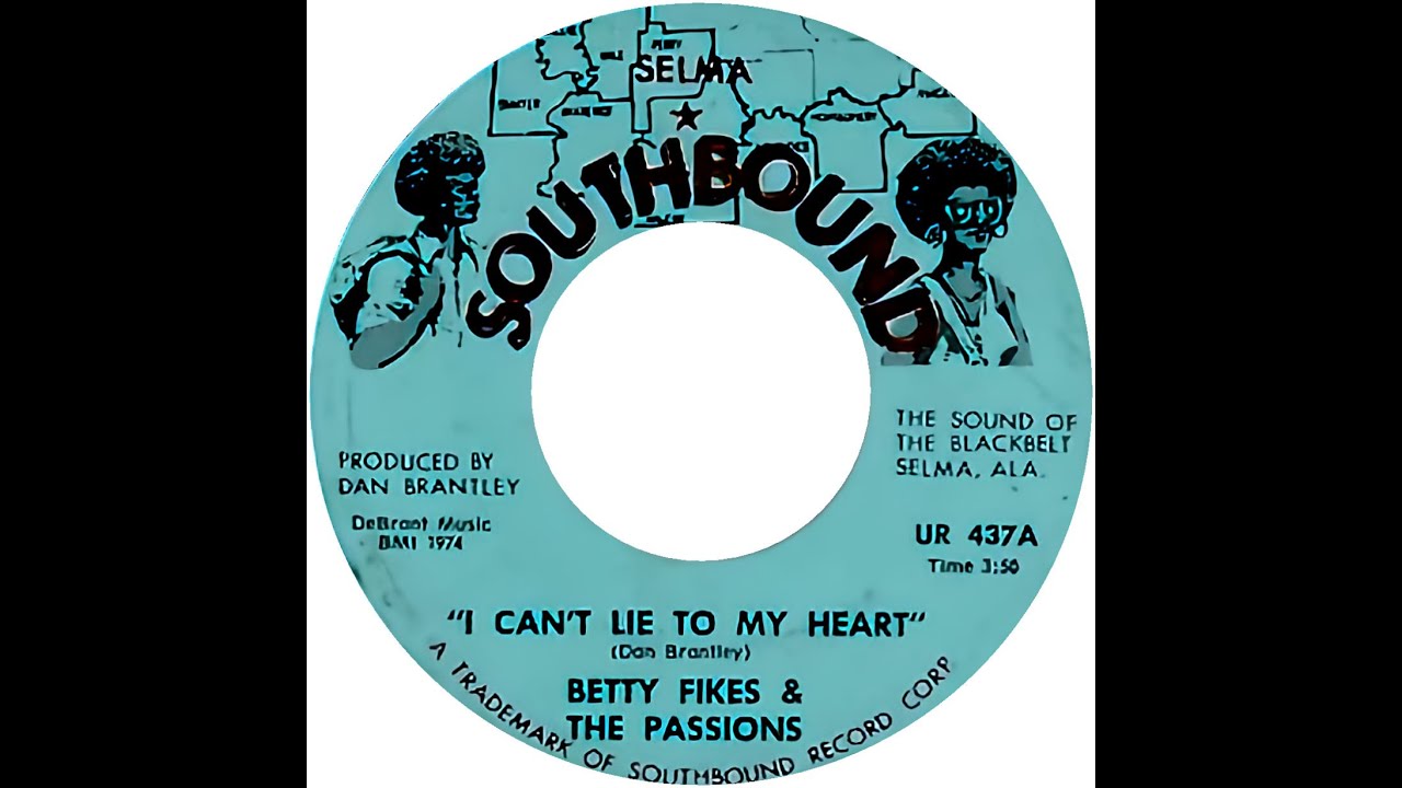 BETTY FIKES & THE PASSIONS I CAN'T LIE TO MY HEART - YouTube