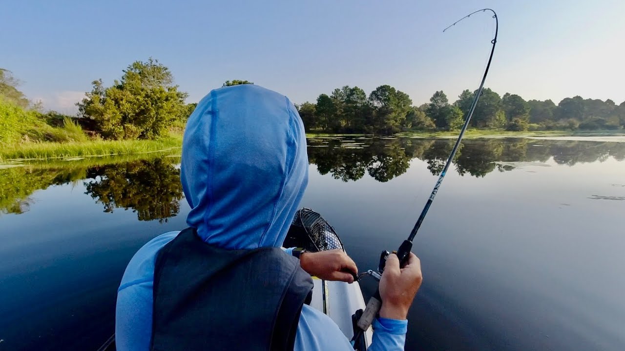 Wacky Rig for Summer Florida Bass! Kayak Fishing Tenoroc - YouTube