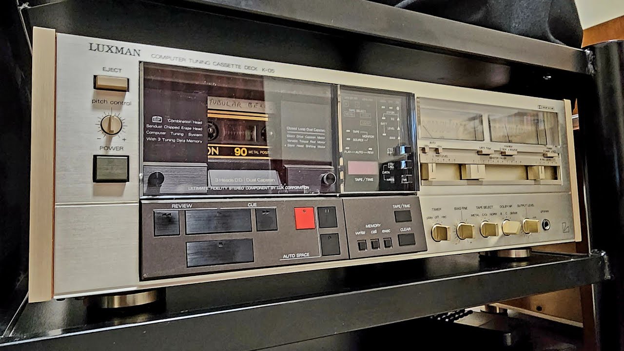 Luxman K05 Cassette Deck - YouTube