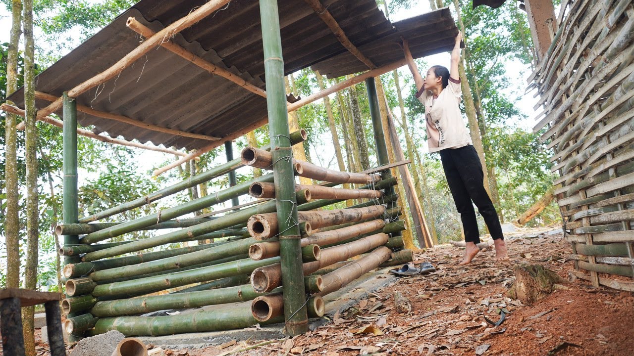 Complete Proper technique of building a house for pigs - Building ...