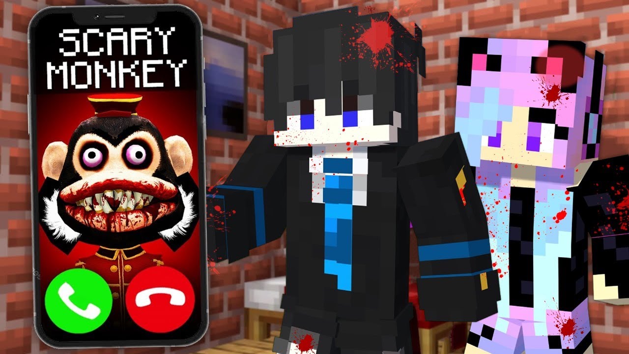 😱 Why SCARY MONKEY Called at Night in Minecraft? - YouTube