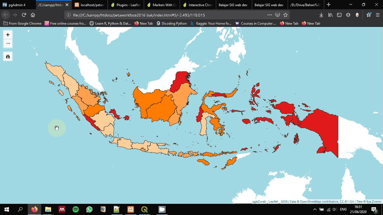 Web Map Interaction (Leaflet) - YouTube