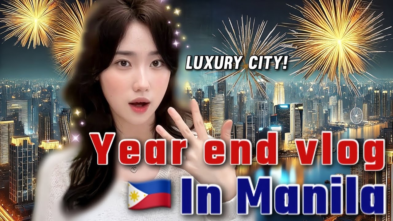 Korean girl’s new year vacation to Manila vlog🇵🇭 |fireworks trailer - YouTube