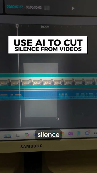 How to AUTOMATICALLY remove silence using AI - YouTube