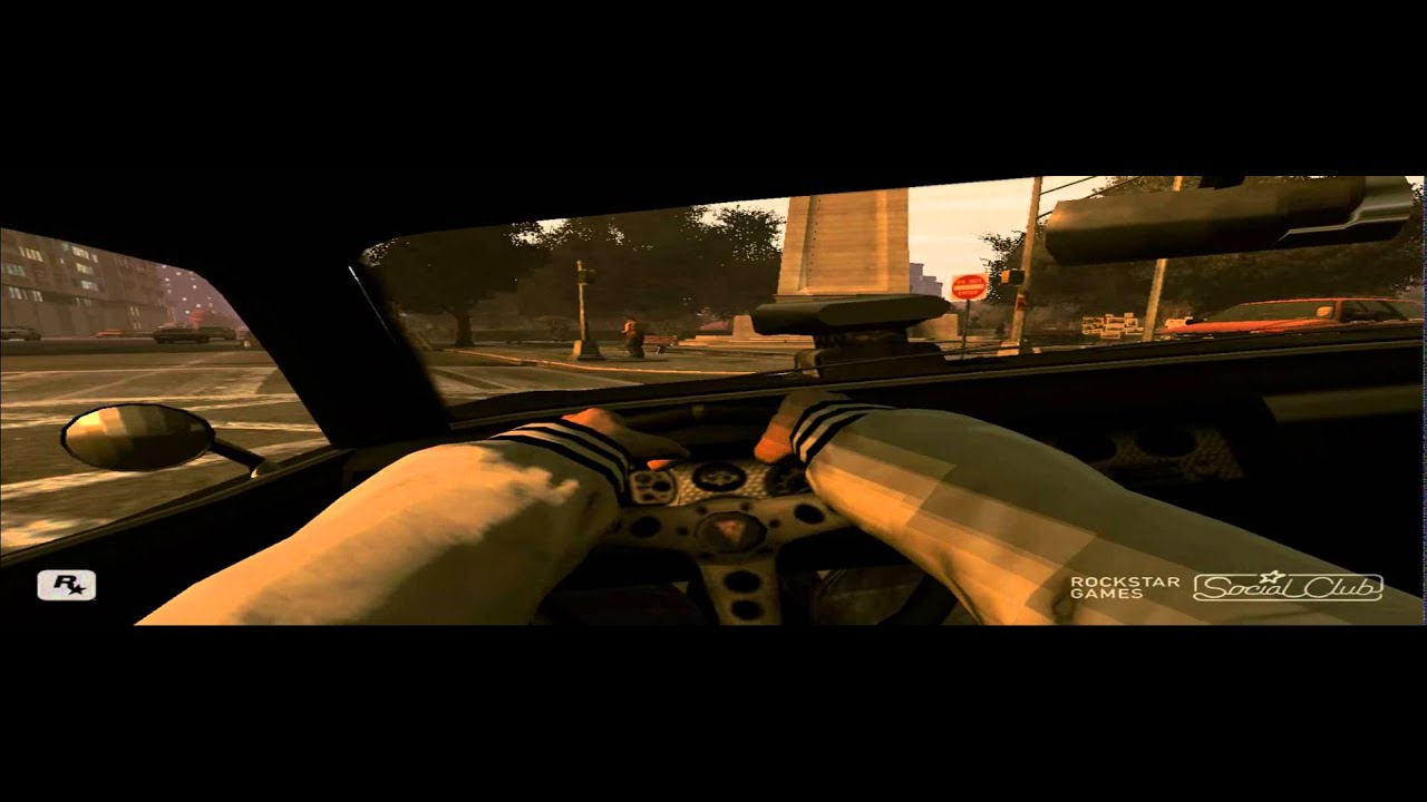 Grand Theft Auto 4 First Person MOD - YouTube