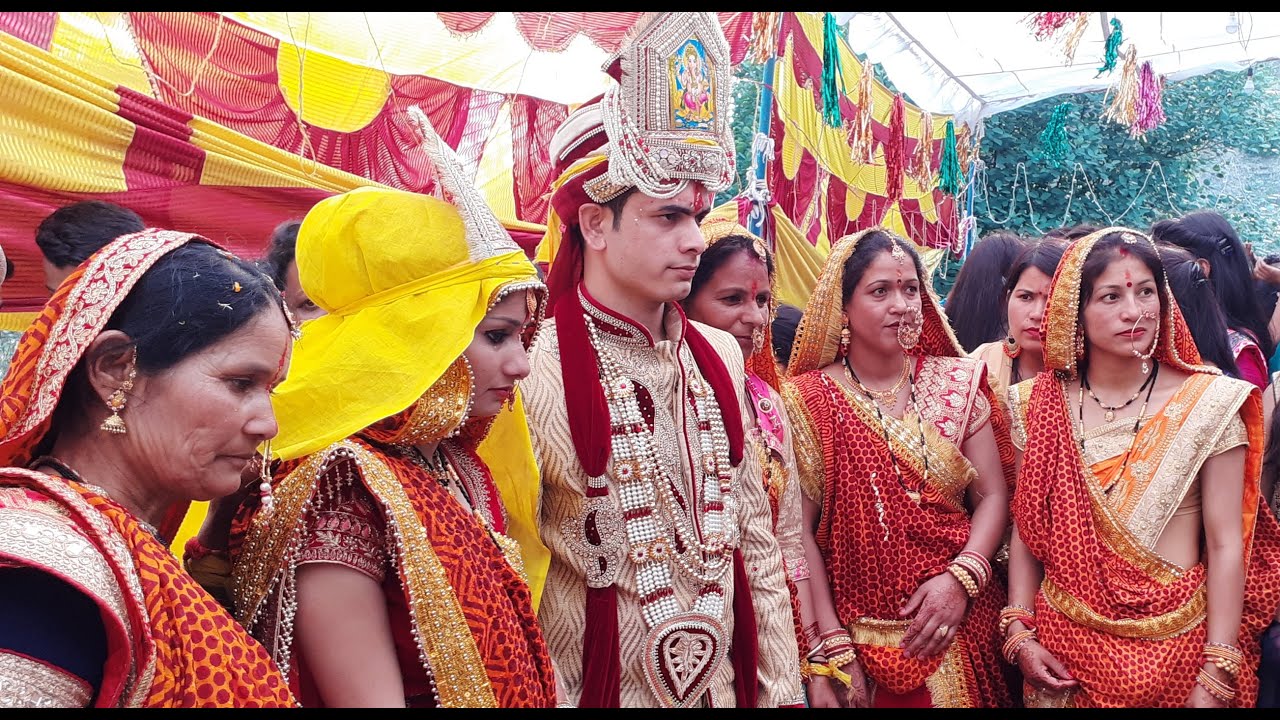 Kumaoni wedding in 4k #Droneshot#Almora - YouTube