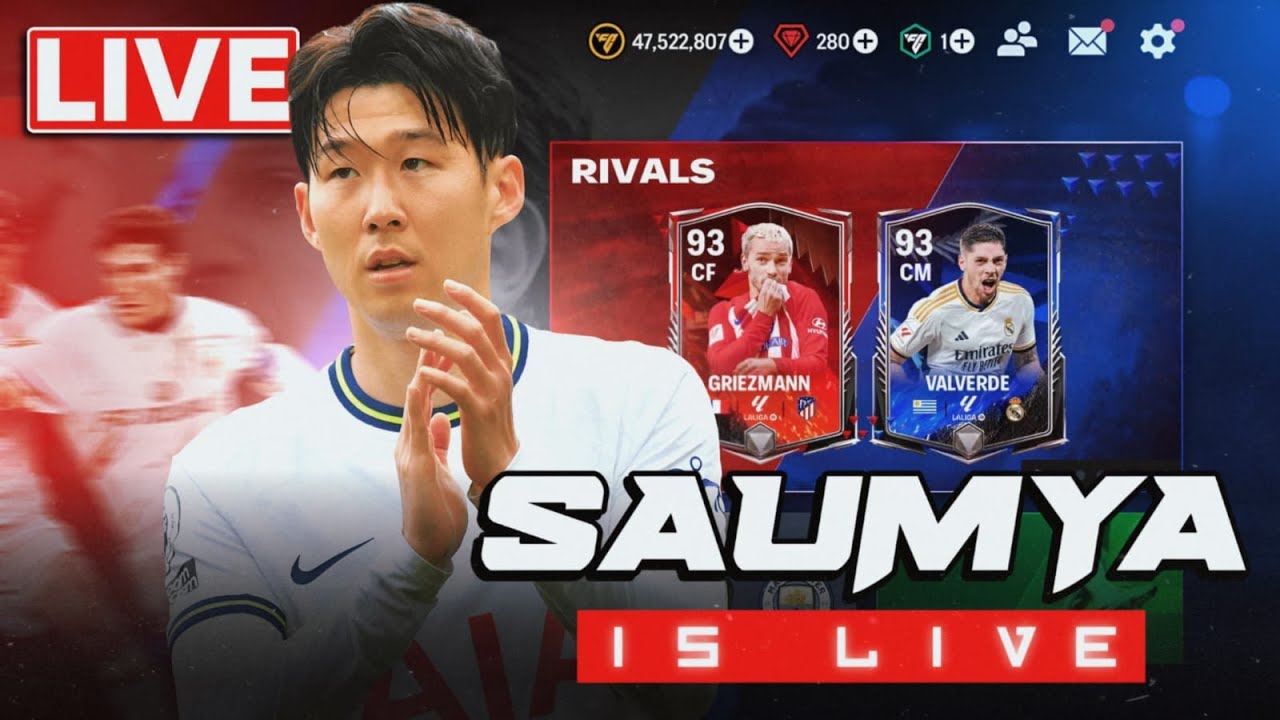 WE ARE BACKKKK | FC MOBILE LIVE | RIVALS EVENT IS HERE | #SAUMYA_H2H IS ...