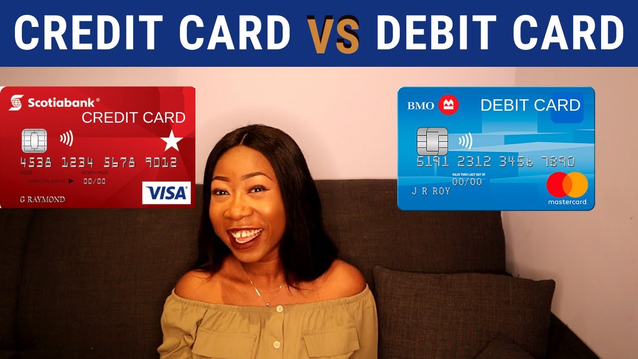Comparing Credit Card Vs Debit Card - YouTube