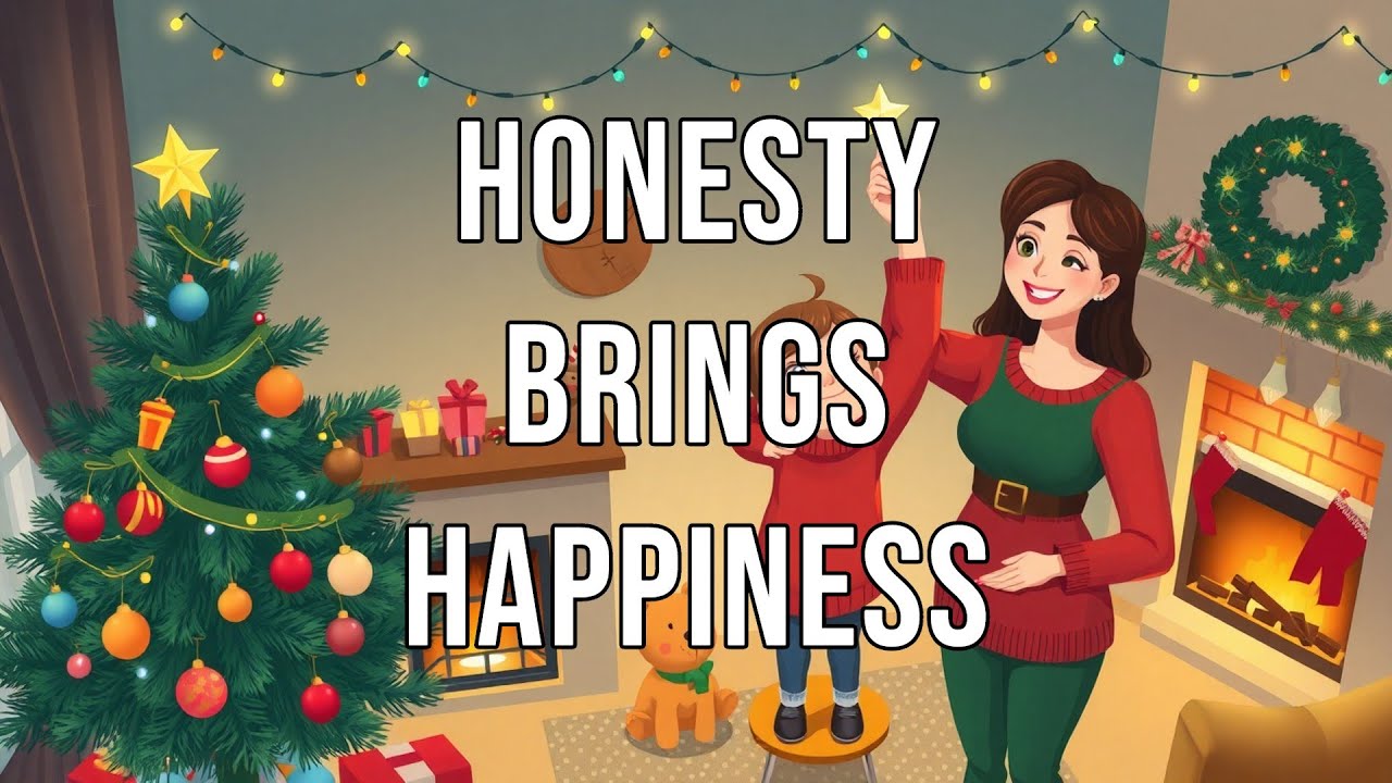 Honesty Brings Happiness🎄 | Christmas Story for kids #kindnessismagic # ...