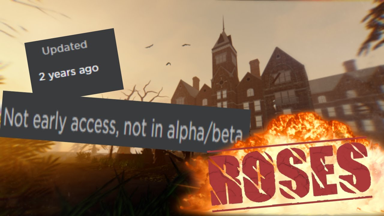 ROSES: The Biggest Disappointment in Roblox Horror - YouTube