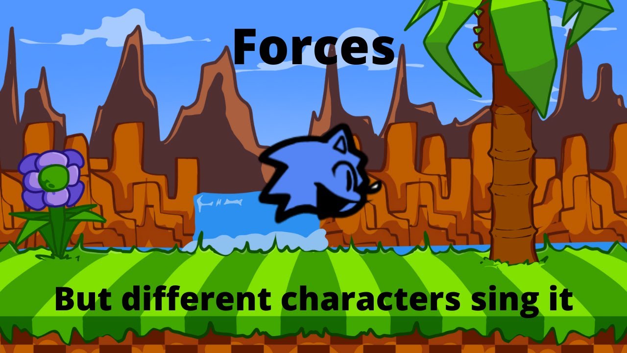 [FNF] Forces but different characters sing it - YouTube