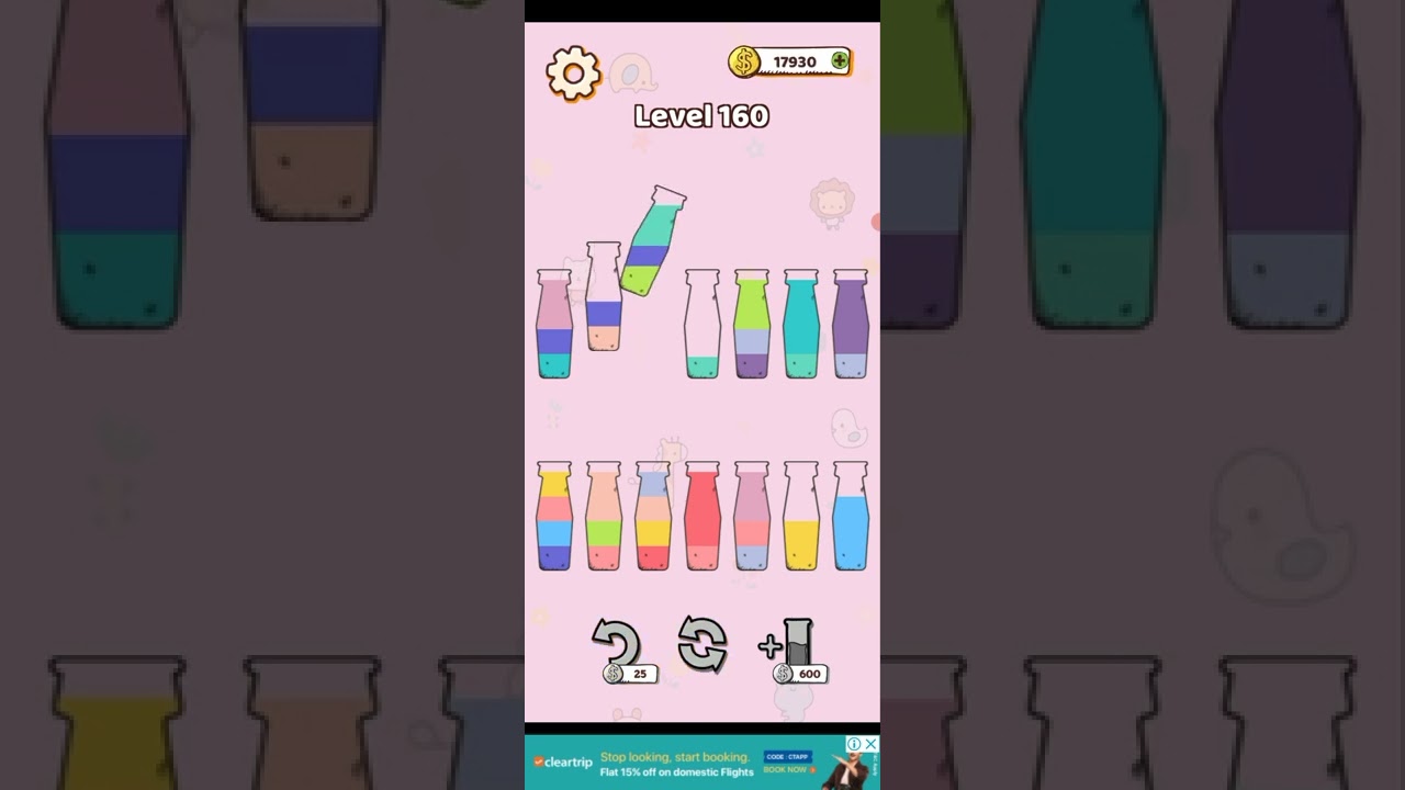Drink Sort Master-Normal Mode Level 160 - YouTube