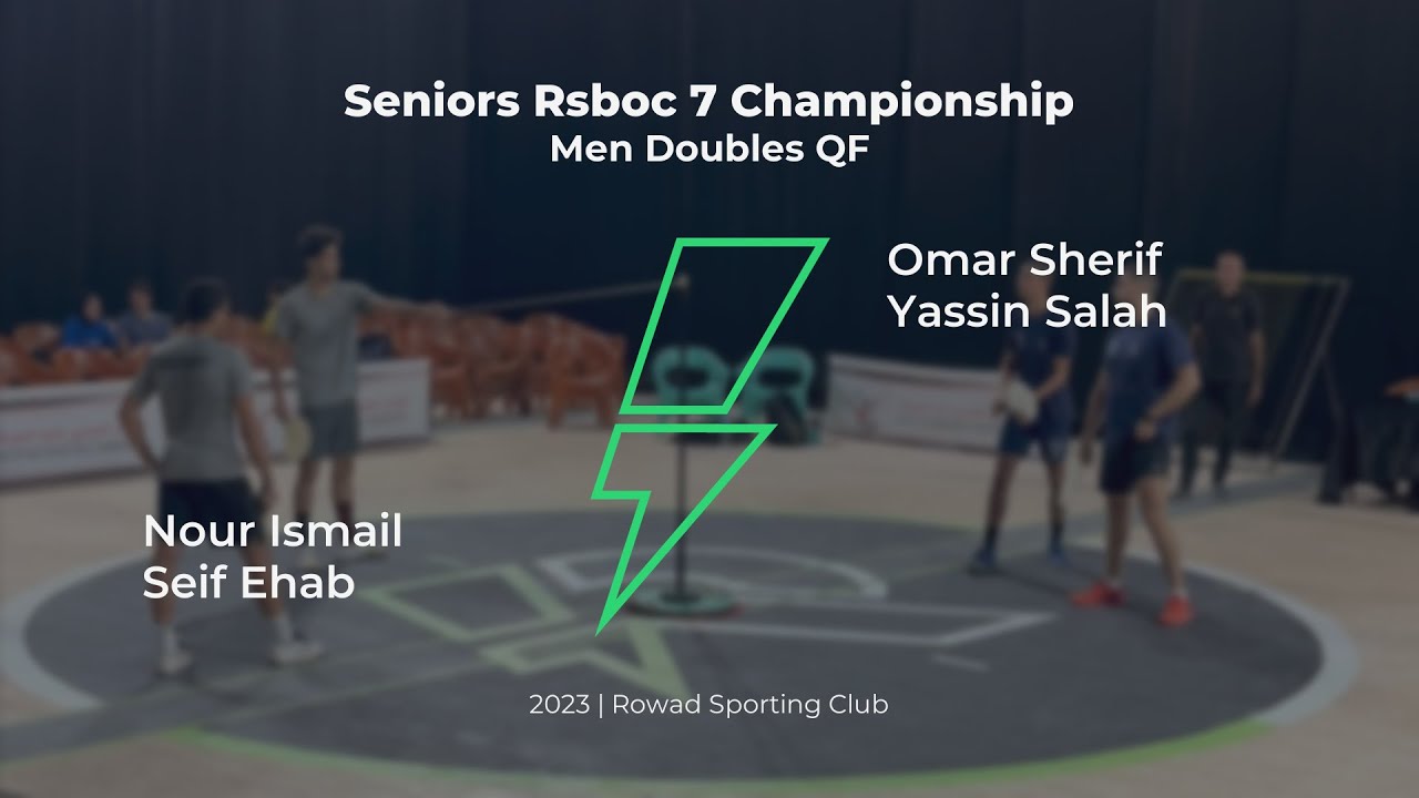Speedball | Nour & Seif vs Omar & Yassin | Full Match | 2023 RSBOC 7 ...