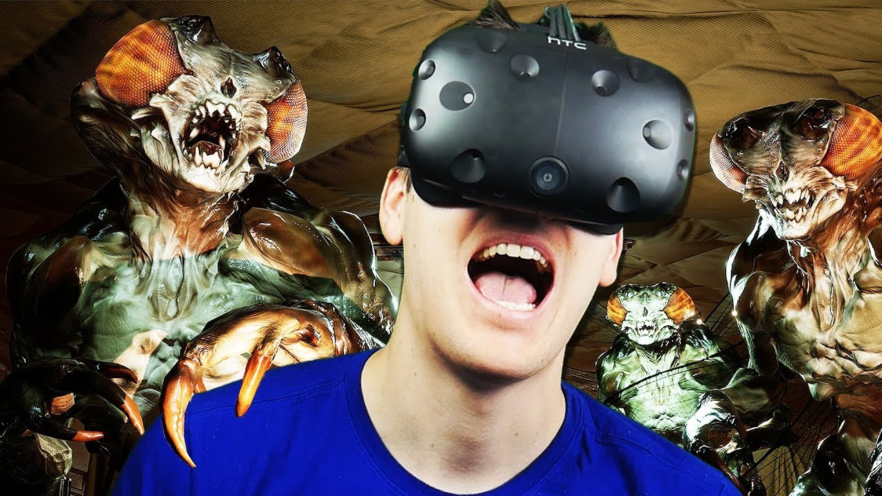 Alien Bugs in VR! - Gunheart Gameplay - VR HTC Vive - YouTube