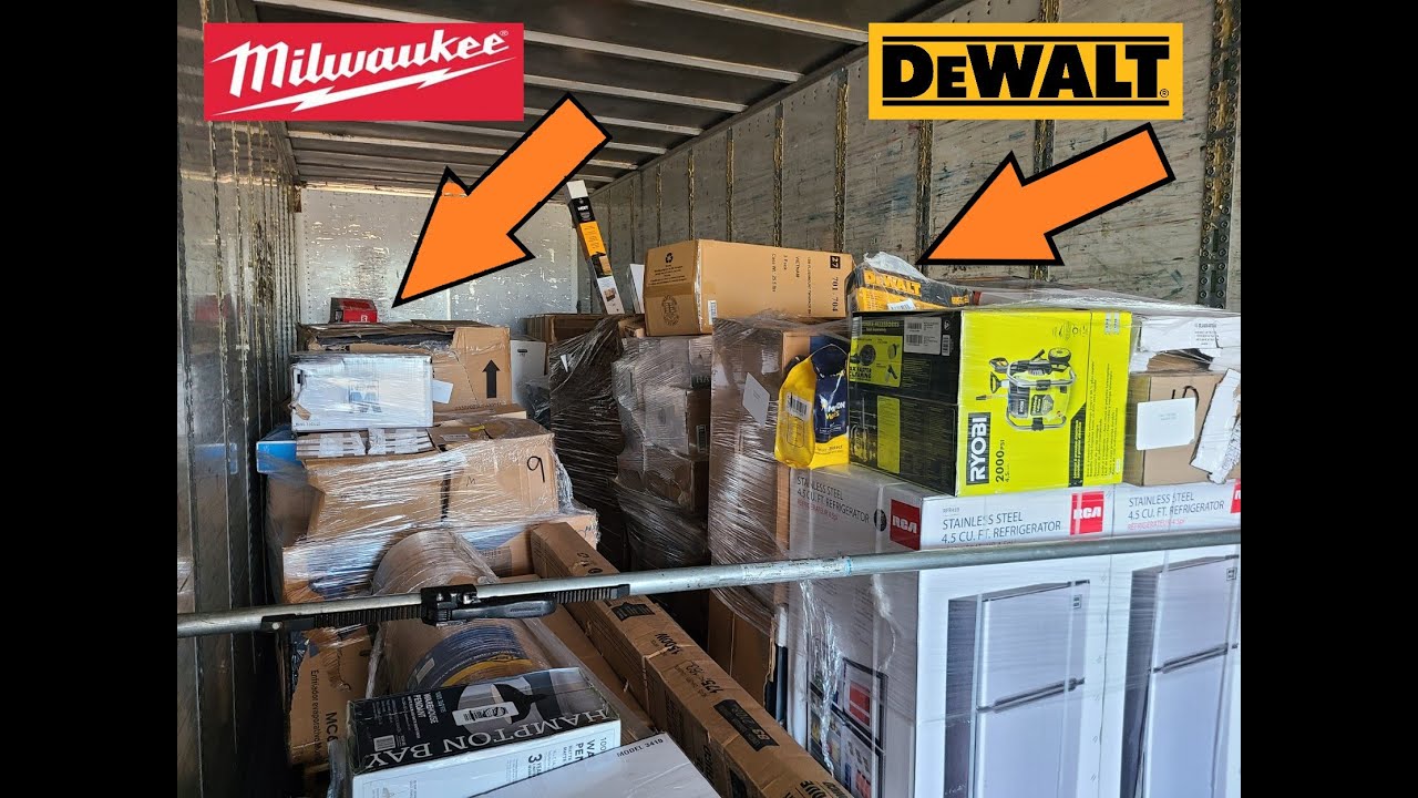 Check out a preview of some Home Depot unmanifested mystery pallets ...