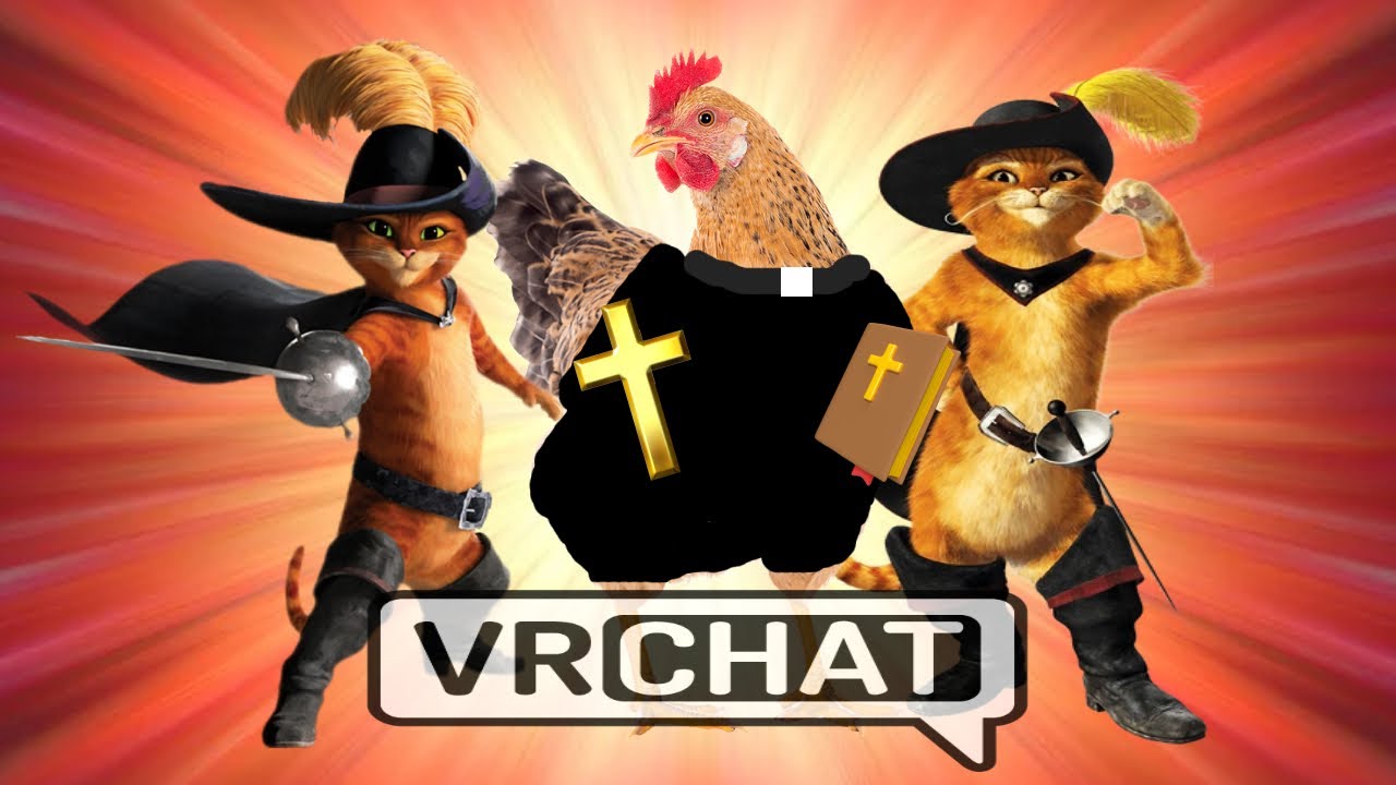 🐱"EL POLLO CON BOTAS"🐔 VrChat #3 @Aferway #divertido #gatoconbotas # ...