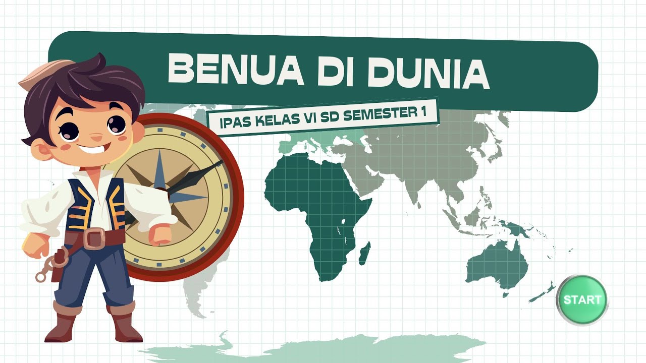 6 BENUA DI DUNIA ǁ IPAS KELAS KELAS 6 SD ǁ KURIKULUM MERDEKA - YouTube