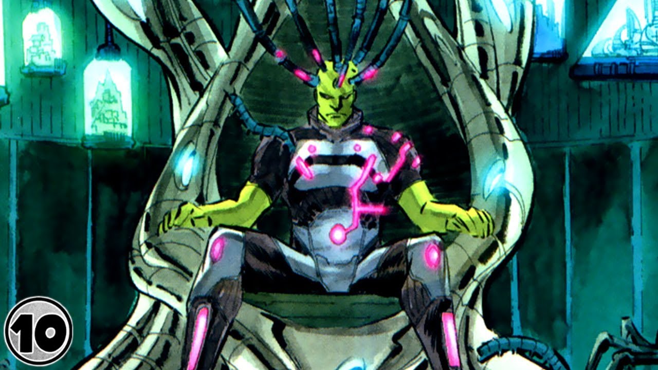Top 10 Super Powers You Didn't Know Brainiac had - YouTube