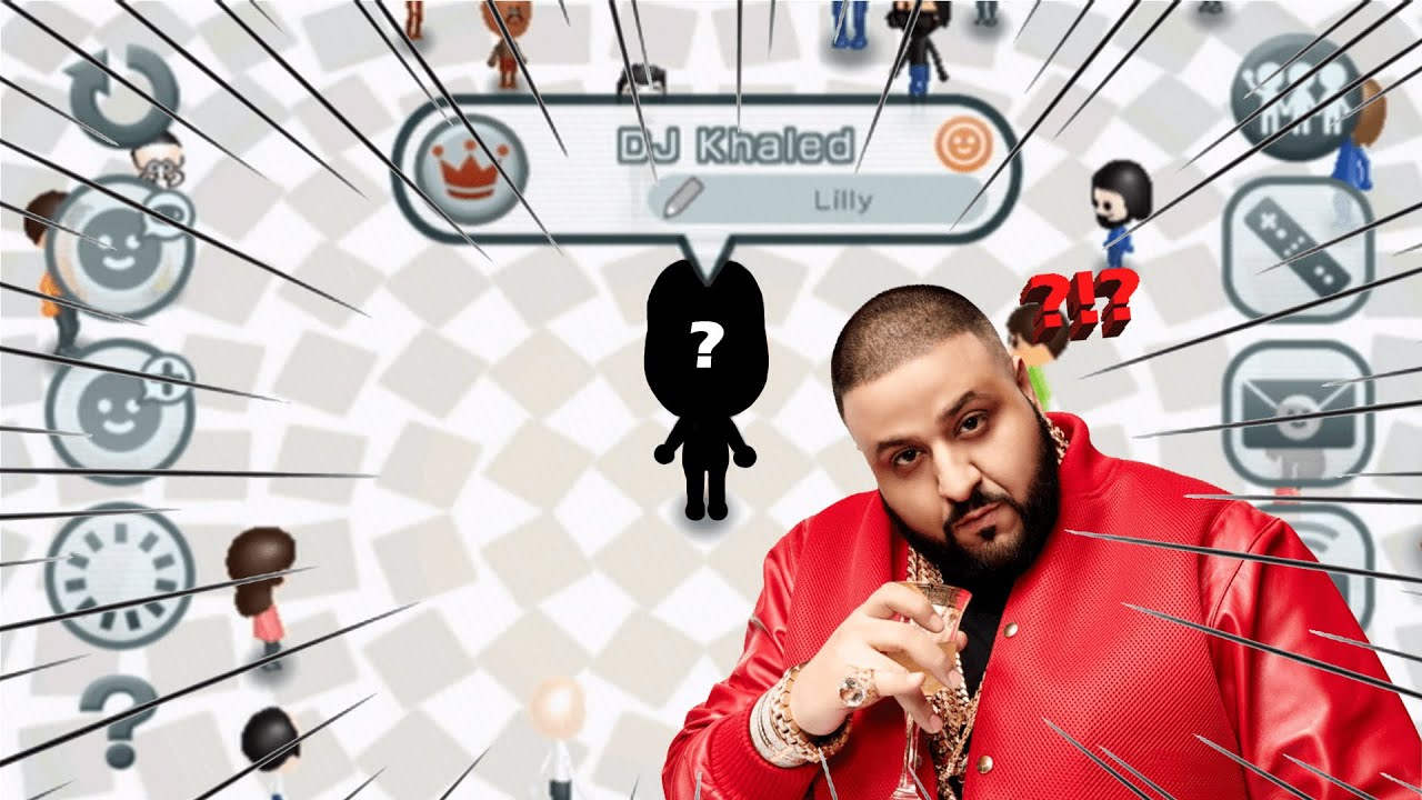 dj khaled as a mii - YouTube