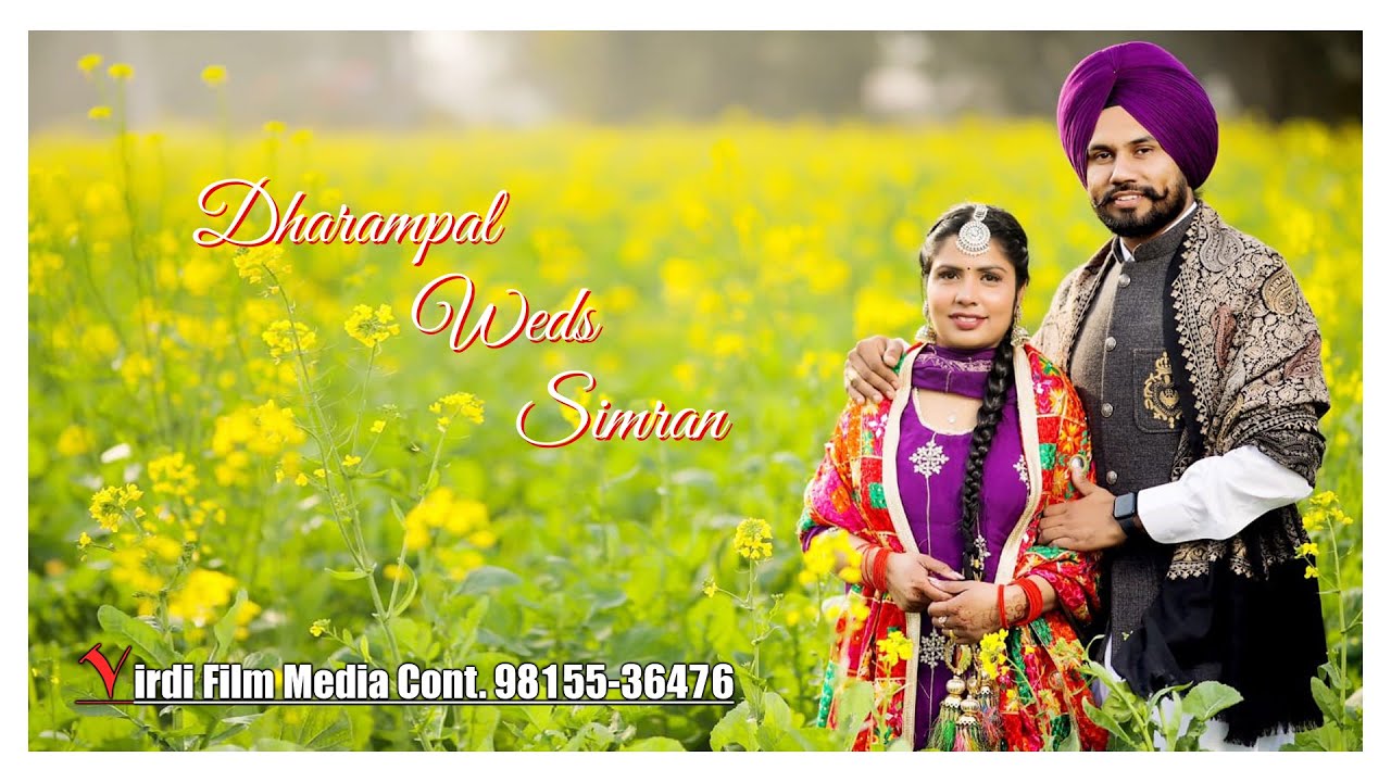 Dharampal Weds Simran [ Bhog , Jaago , Dj ] || Live By Virdi Film Media ...