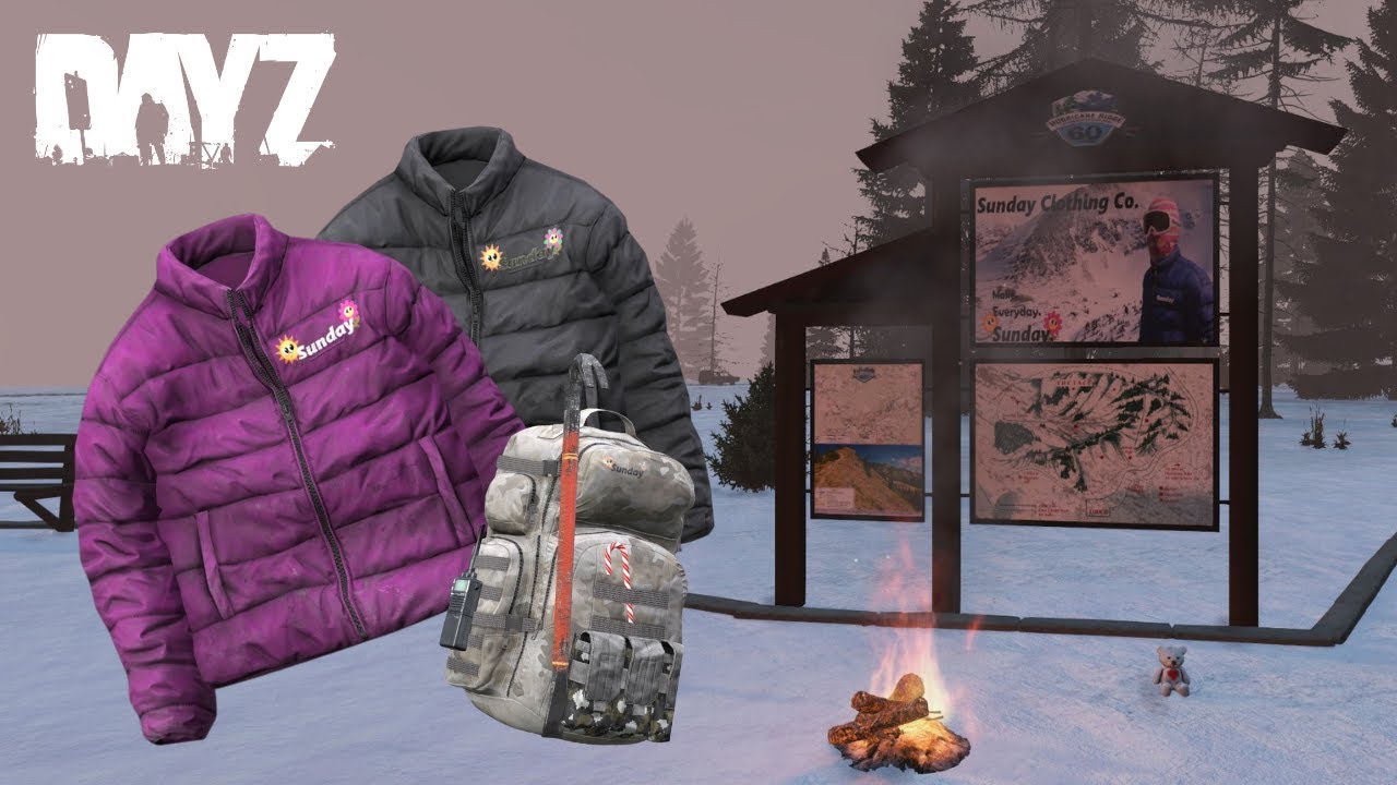 MY OWN WINTER MERCH ON A DAYZ MAP? - YouTube