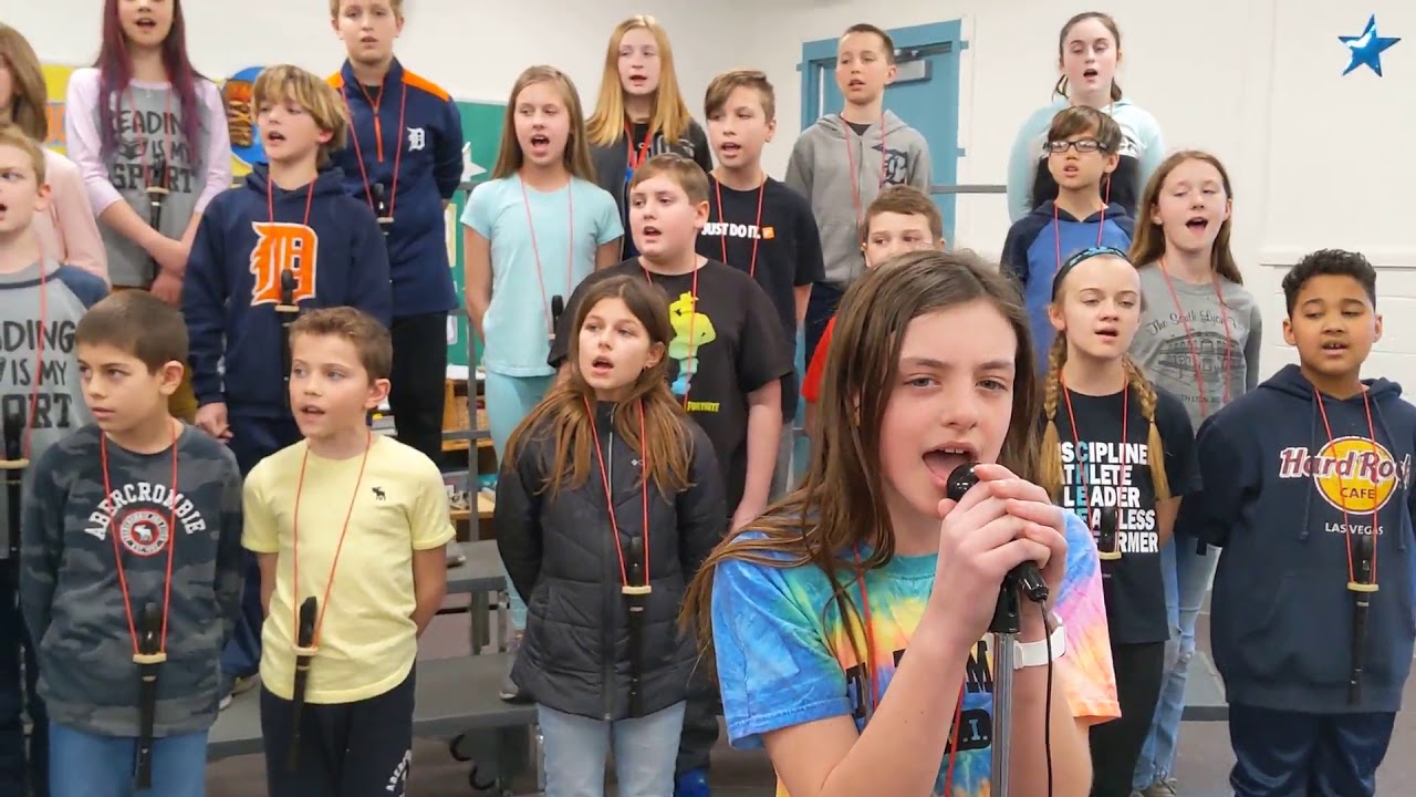 "Speechless" Bartlett Elementary 5th Grade - YouTube