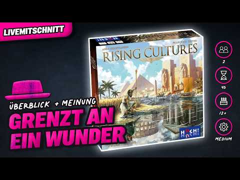 RISING CULTURES - Vorstellung & Review - Brettspiel - Der Pile ist geil
