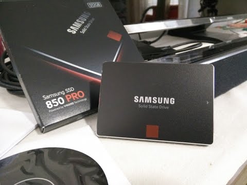 samsung 850 pro review and unboxing - YouTube
