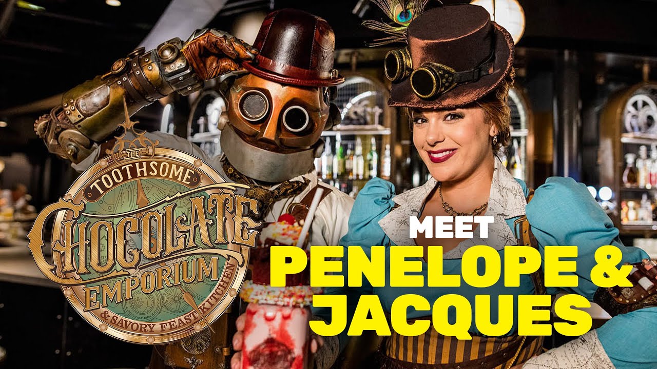 Toothsome Chocolate Emporium: Meet Penelope & Jacques (Universal ...