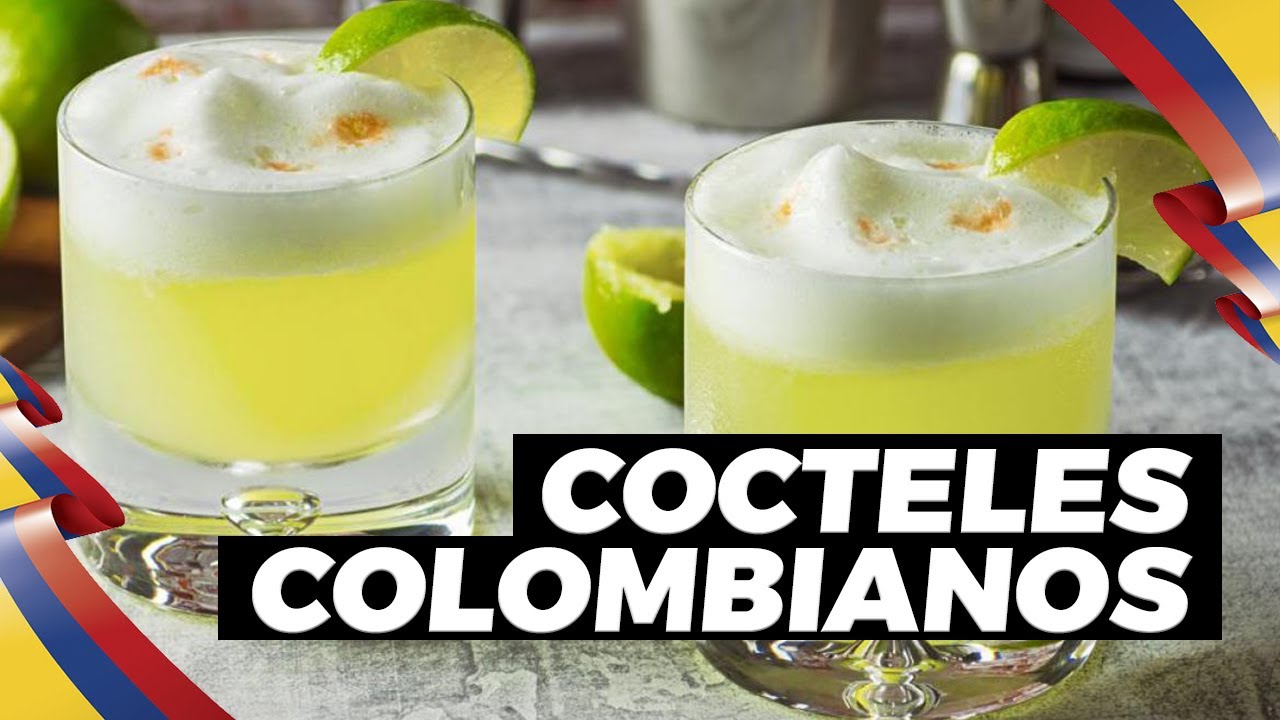 ¿Cómo preparar Cocteles Colombianos? | AGUARDIENTE SOUR 🍹🇨🇴 - YouTube