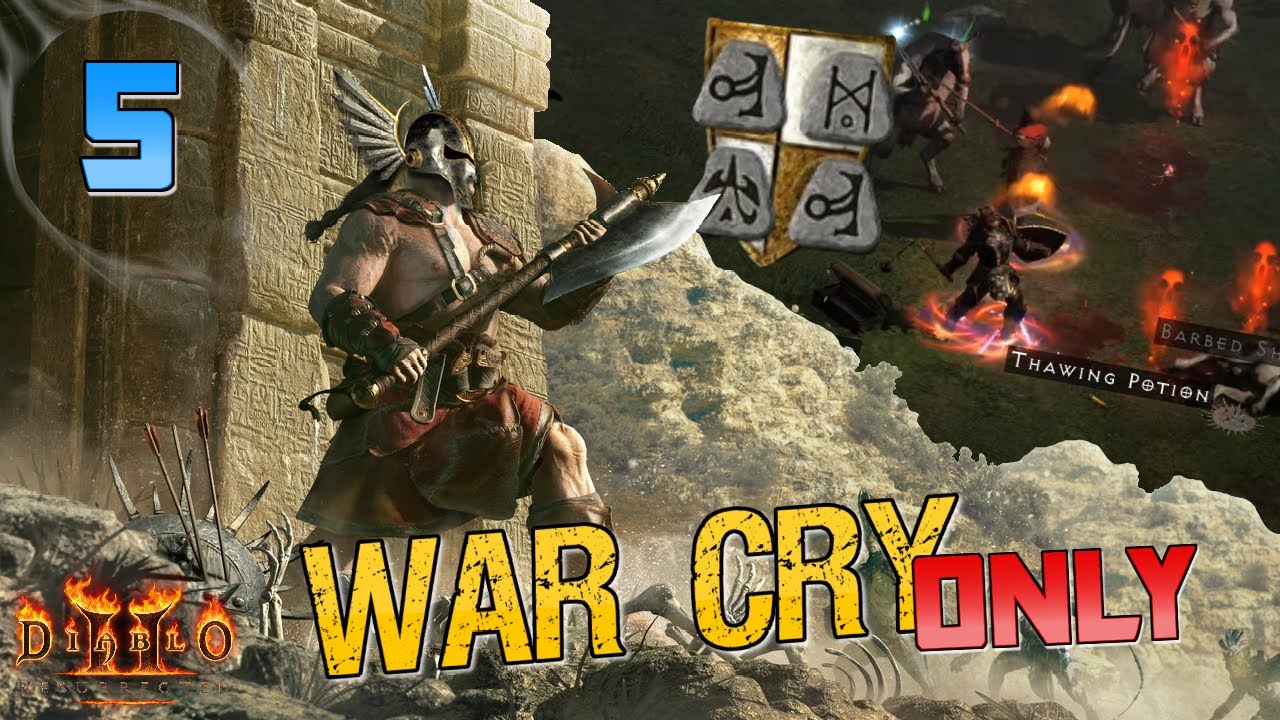 Phoenix Rune Farming! | War Cry ONLY - Diablo 2 Resurrected - YouTube