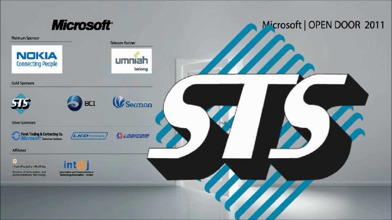 Microsoft Jordan Open Door 2011 - Event Sponsors - YouTube