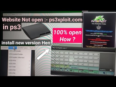 Ps3xploit.com website not open in ps3 internet browser how to open ...